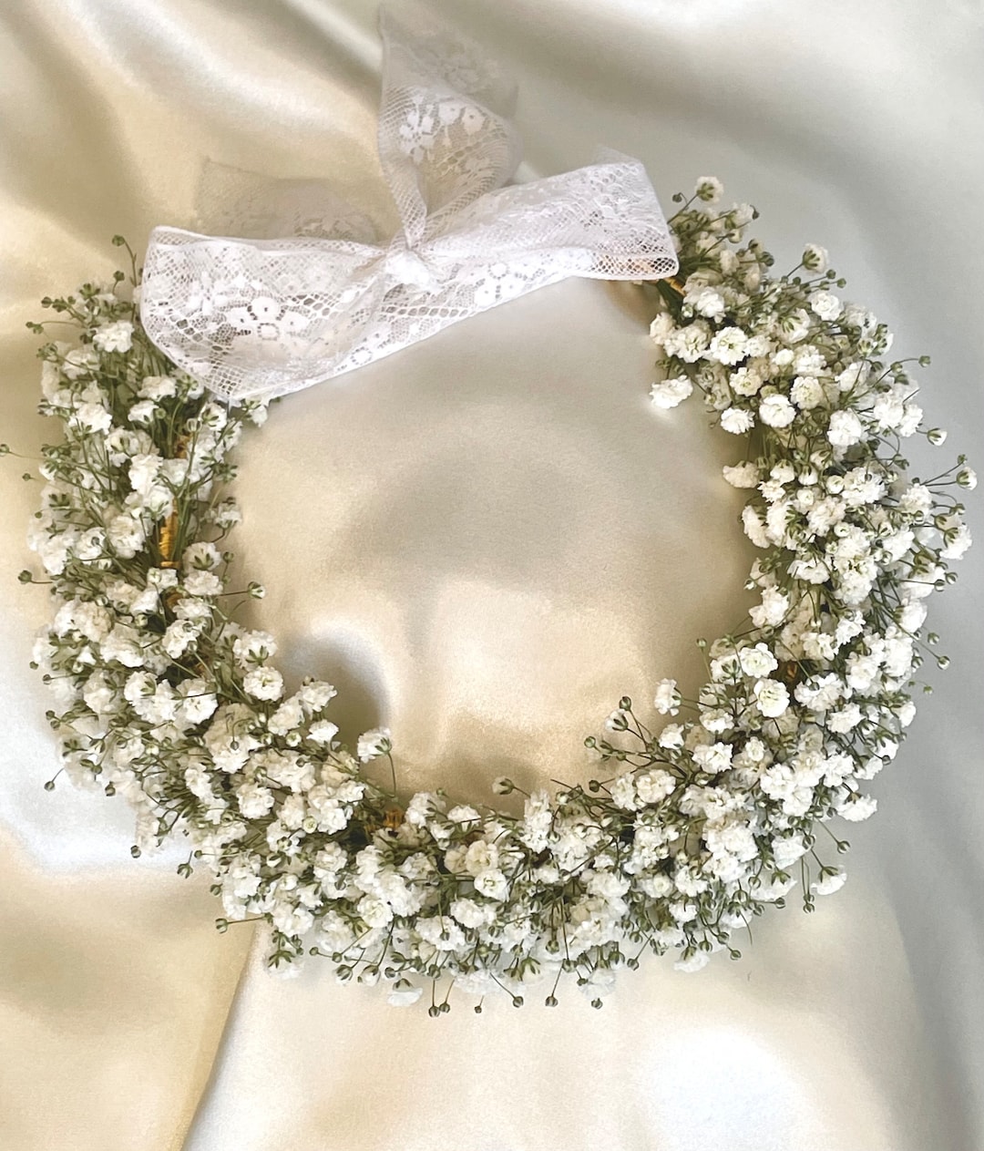 Natural Paniculata Crown for Bride/arras/communion - Etsy