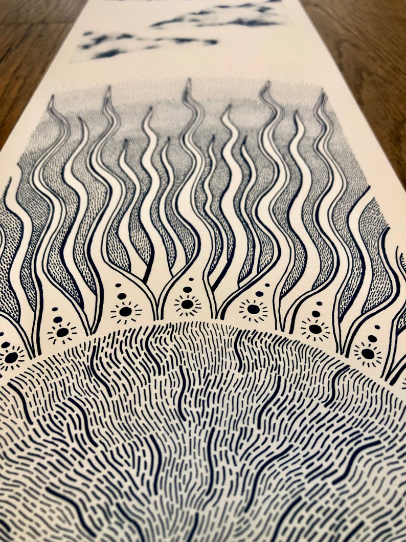 Japanese Elements Prints Set: Earth, Water, Air, Fire - Limited Edition ...