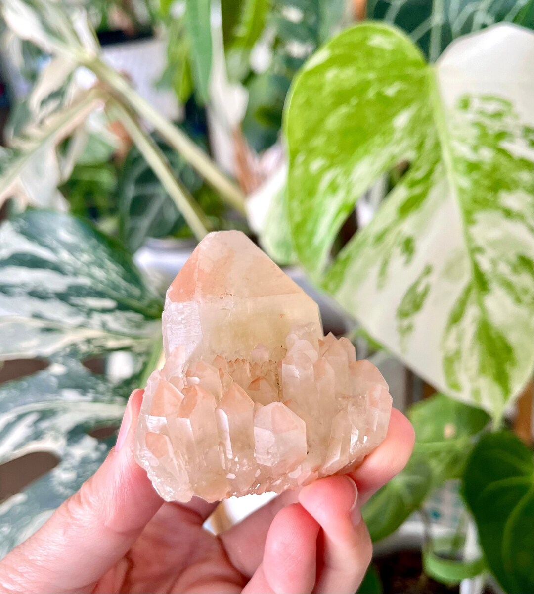 Lovely Congo Citrine Cluster/point From Congo, Africa, 4 Oz./114 Grams ...