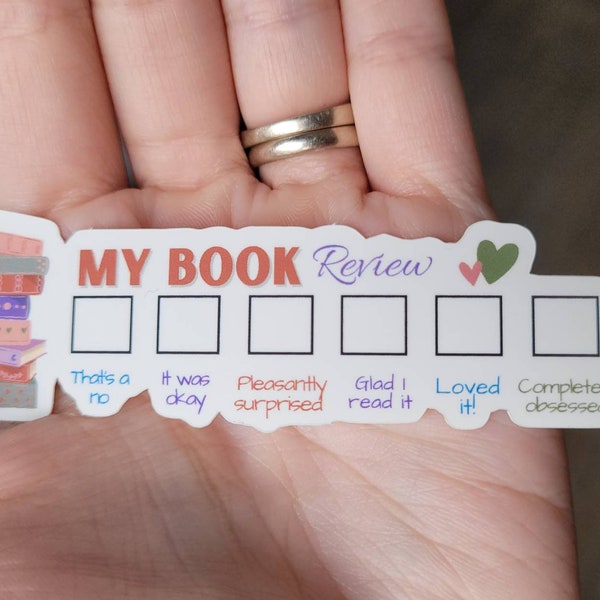 Book Review Stamp - Etsy