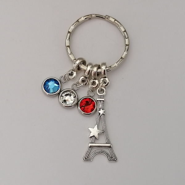 Eiffel Tower Keyring - Etsy