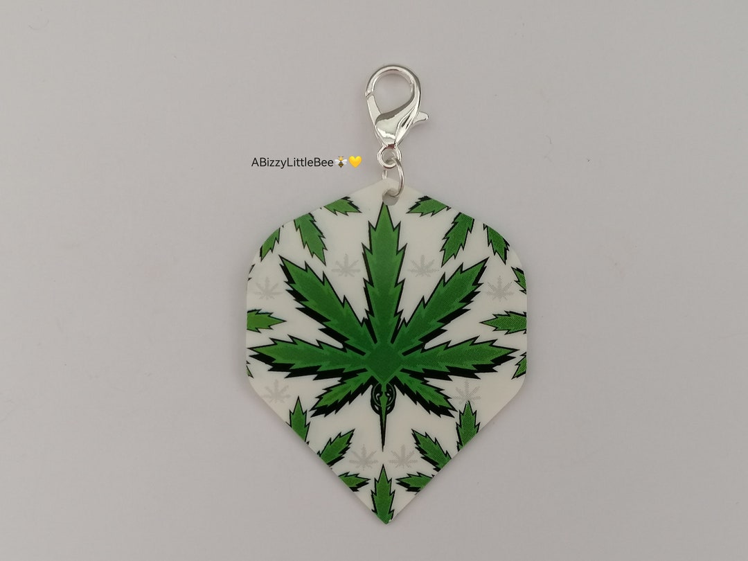 Weed Clip on Dart Flight - Etsy
