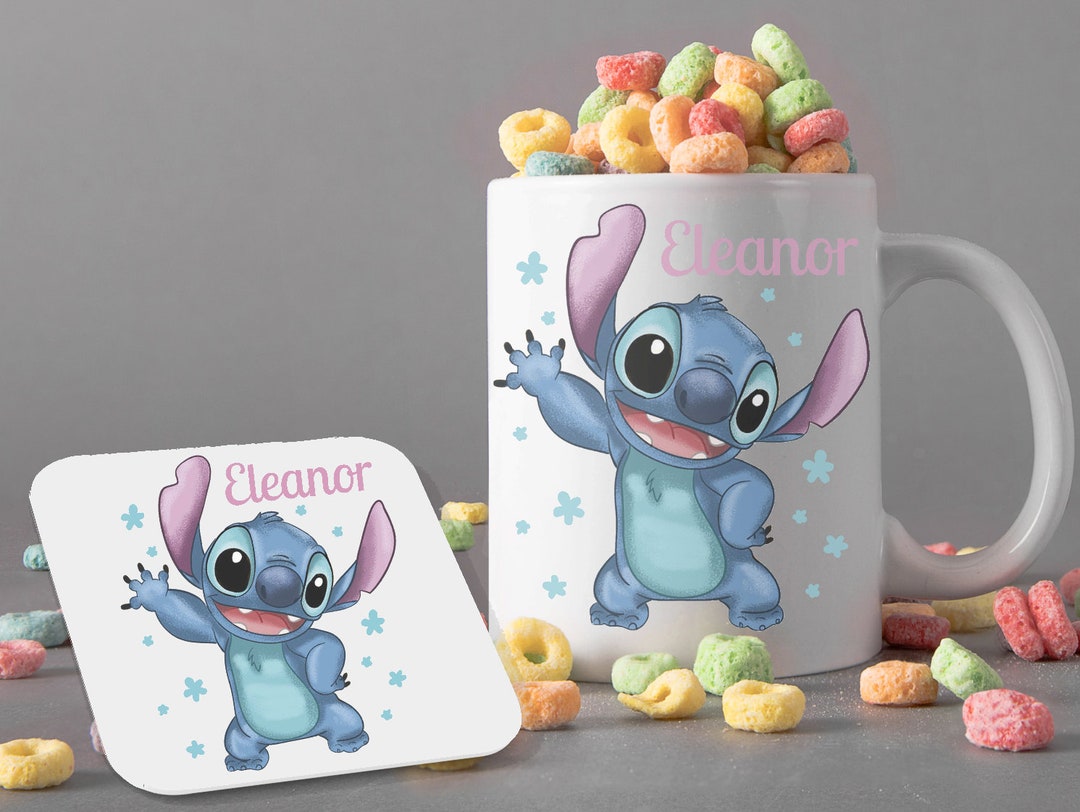 Stitch Personalised Ceramic or Plastic / Polymer Mug - Etsy UK
