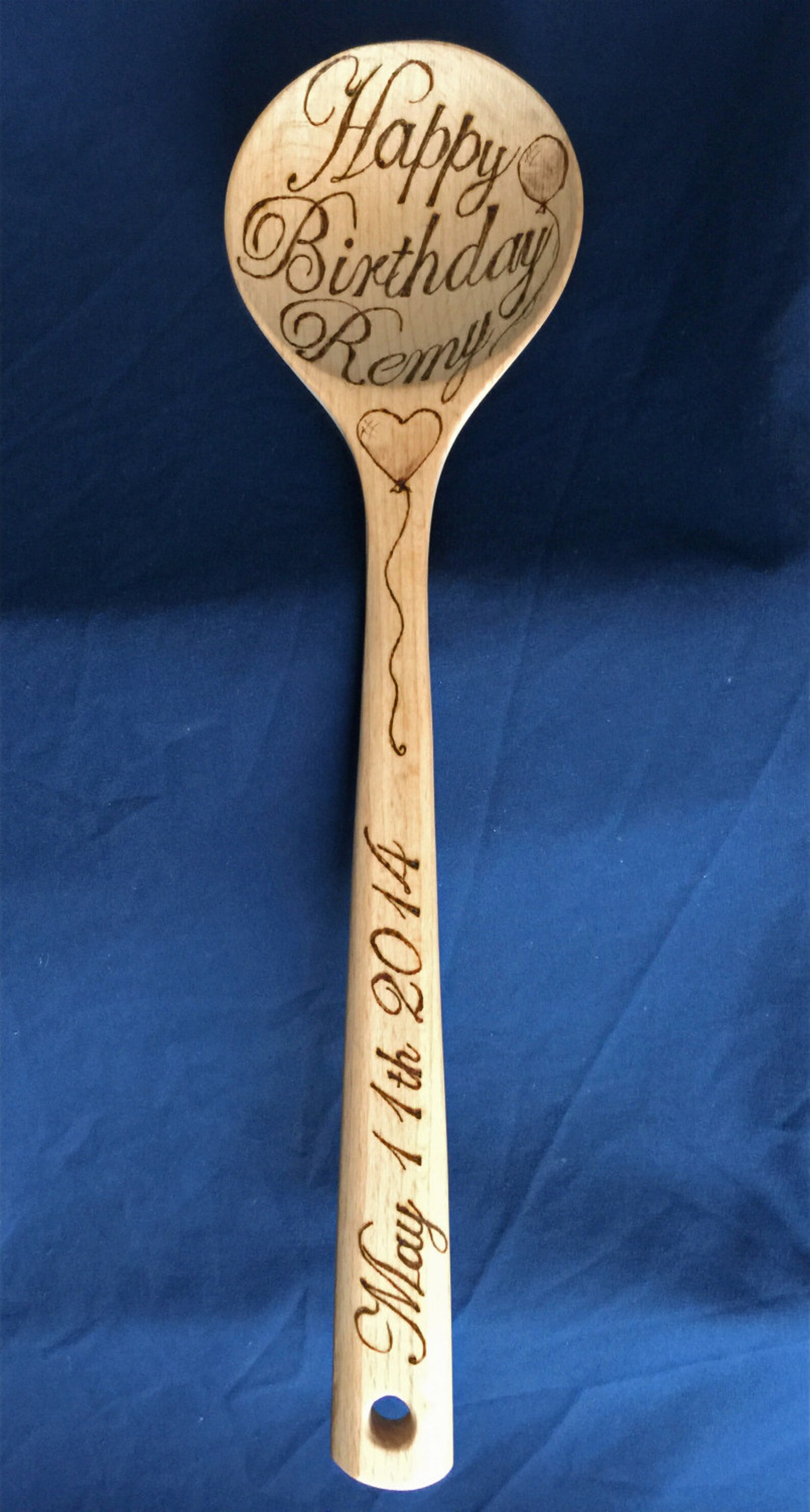 Wood Spoons Pyrography Wood Burning Art Personalized Wood - Etsy