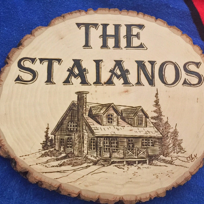Pyrography Sign - Etsy