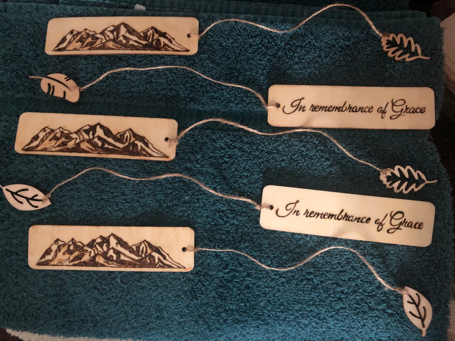 Personalized Bookmark Wood Burning Art Custom Pyrography | Etsy