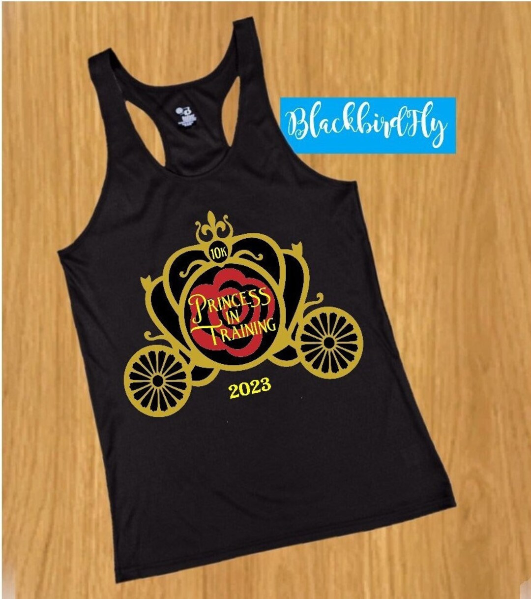 Princess in Training 10K Beauty Running Shirt 5 Shirt Styles - Etsy