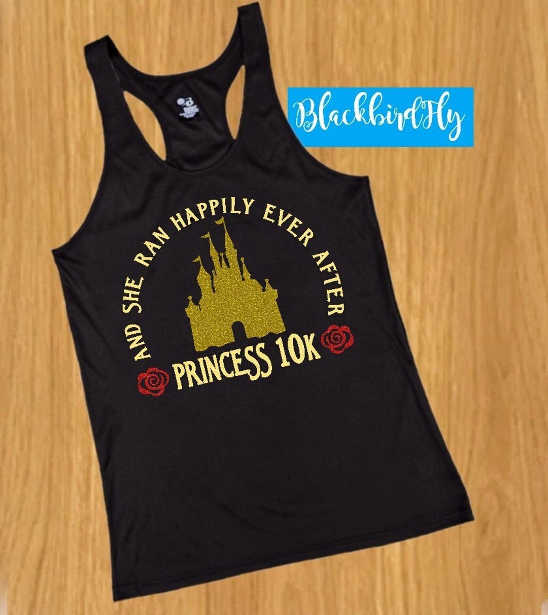 And She Ran Happily Ever After Beauty or Beast 6 Shirt - Etsy