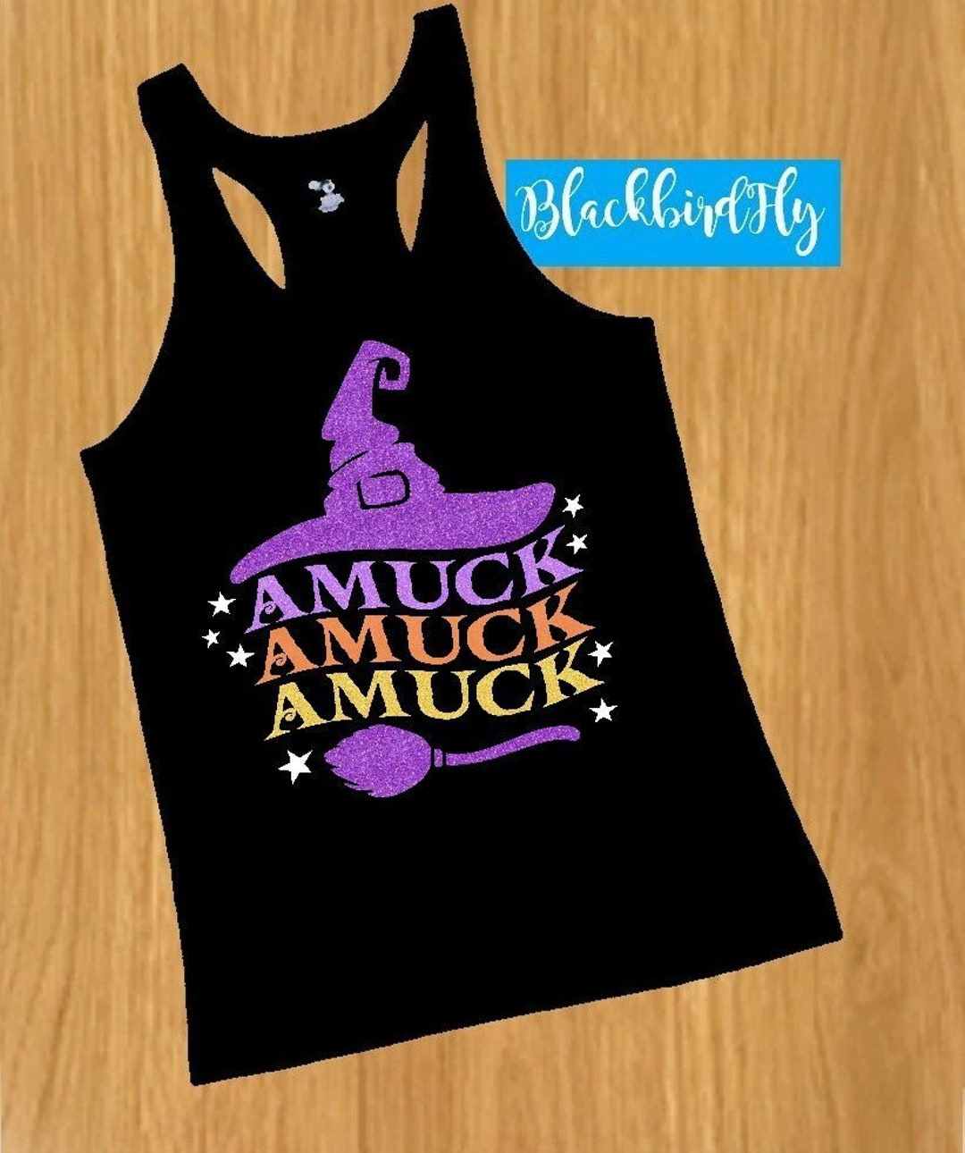 Amuck Witch Sisters Inpired Fun Halloween Race Running Shirt Shirt ...