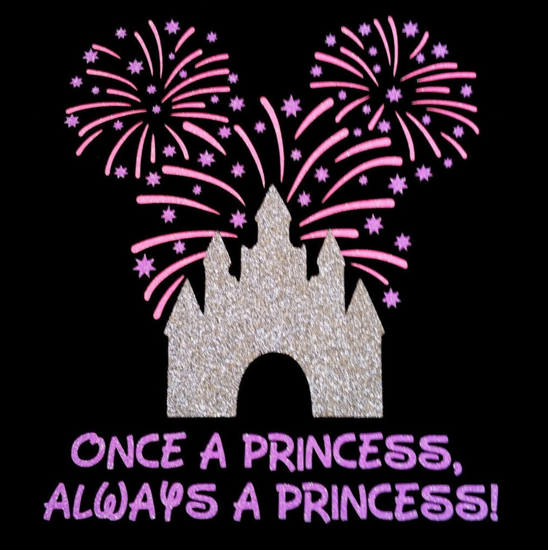 Once a Princess, Always a Princess - Glitter Running Tech Tank or Tee ...