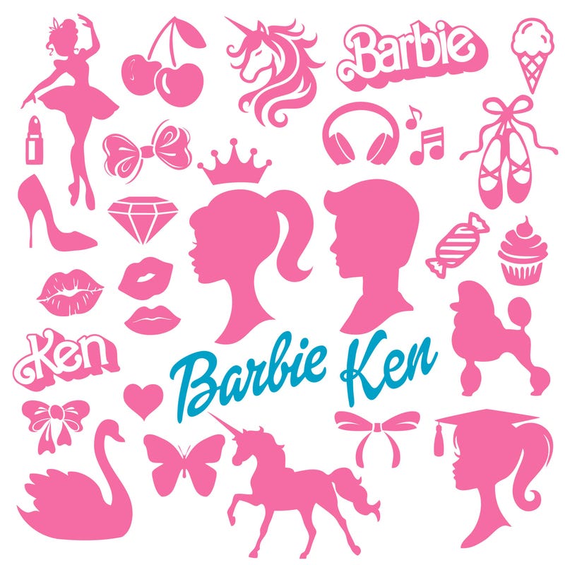 Barbie Svg - Etsy