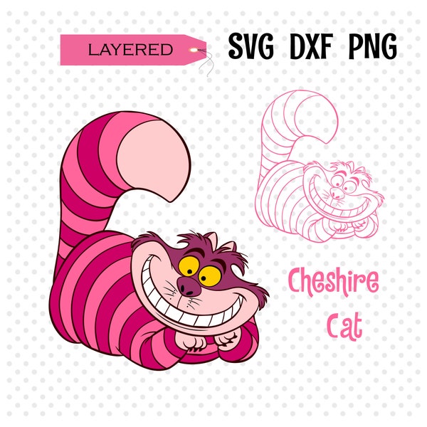 Cheshire Cat Decal - Etsy