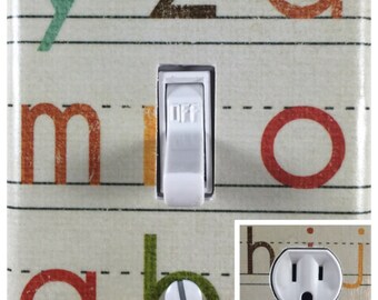 Alphabet Plate - Etsy