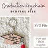 Graduation Digital File Bundle Signs /keychains, File for Laser Cut ...