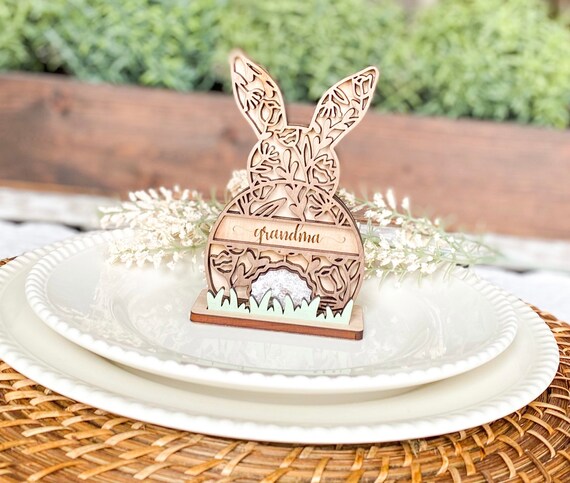 Easter Collection Seat Card Digital File Pack Place Setting - Etsy