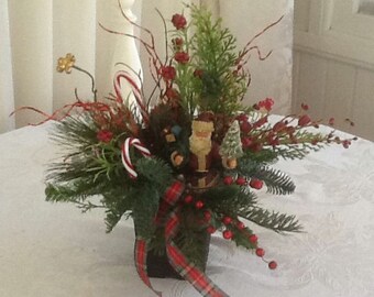 Christmas centerpiece | Etsy