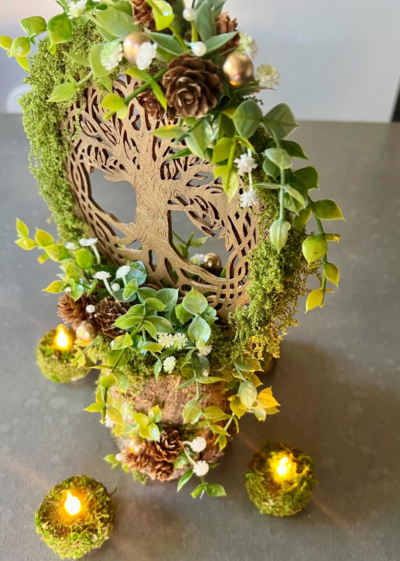 Tree of Life Centerpiece Lighted - Etsy