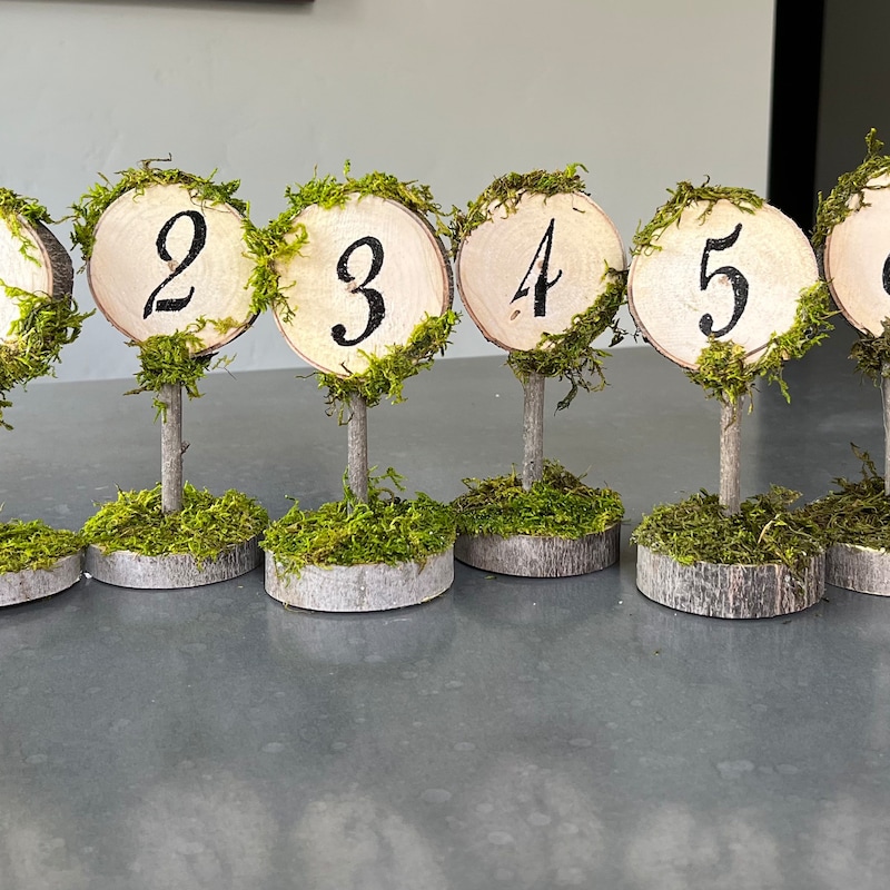 Garden Table Numbers - Etsy