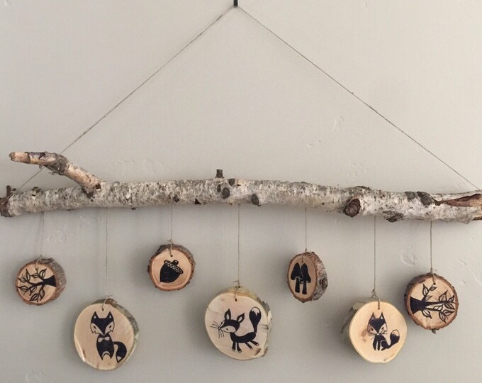 Fox Woodland Wall Decor/ Baby Shower/ Party Decor/ Baby Room - Etsy