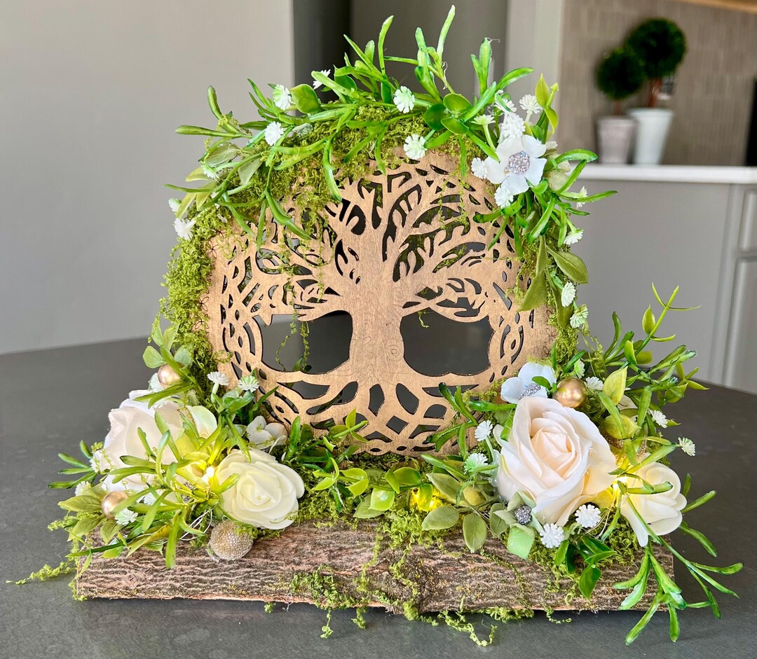 Tree of Life Centerpiece Lighted - Etsy