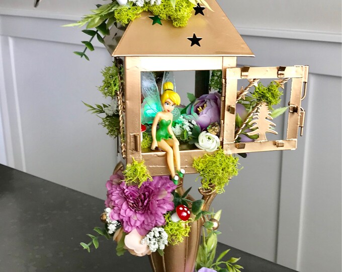 Tinkerbell Centerpiece , Enchanted Forest, Tinkerbell,wedding, Party ...