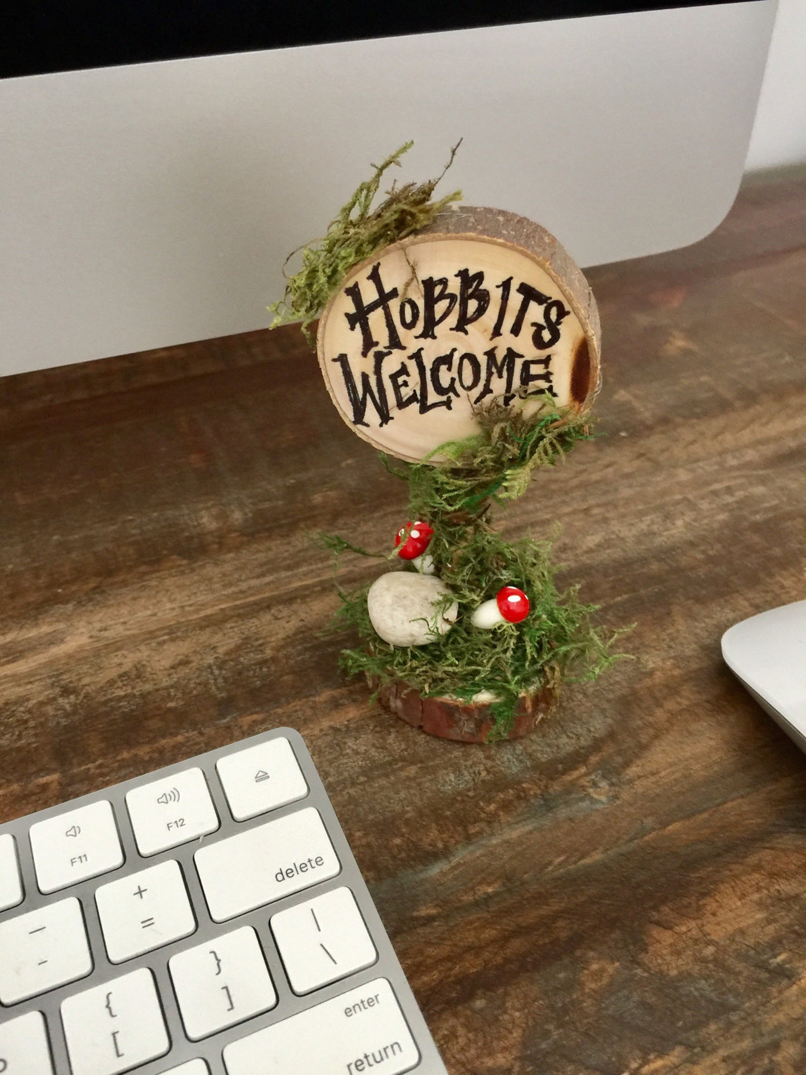 The Lord of the Rings Sign, Hobbit Door, Fairy Door, Wedding Decor ...