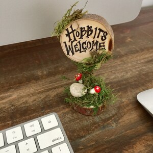 The Lord of the Rings Sign, Hobbit Door, Fairy Door, Wedding Decor ...