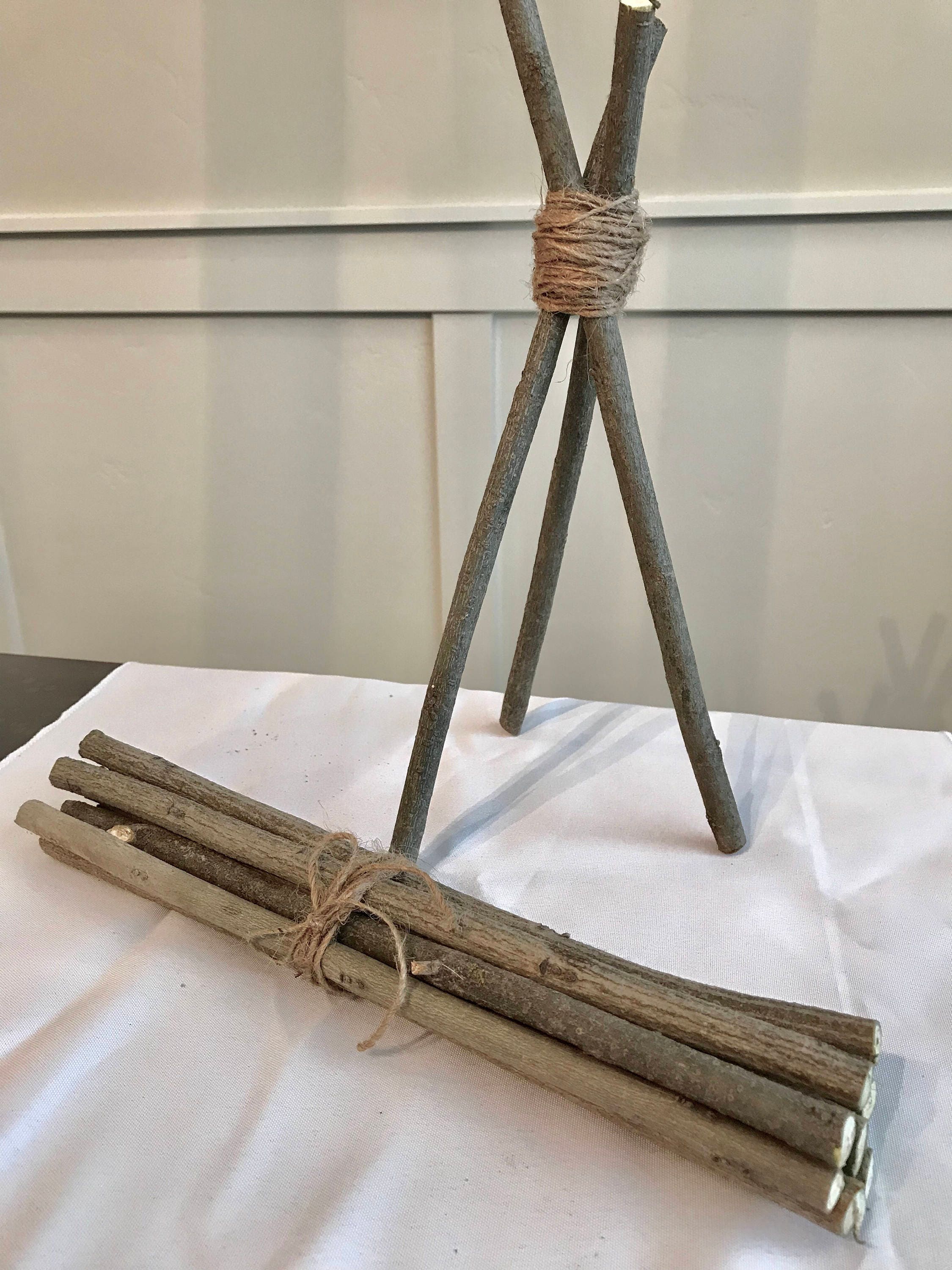 9-12 Stick Bundle for Tee Pee NOT ASSEMBLED arrow | Etsy