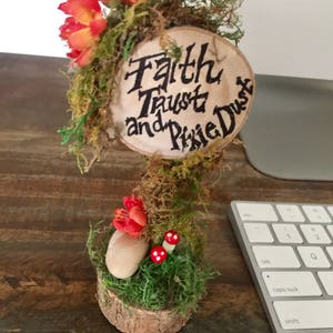 Tinkerbell Fairy Sign!! Woodland Party, Fairy Door, Office Decor ...