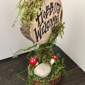 The Lord of the Rings Sign, Hobbit Door, Fairy Door, Wedding Decor ...