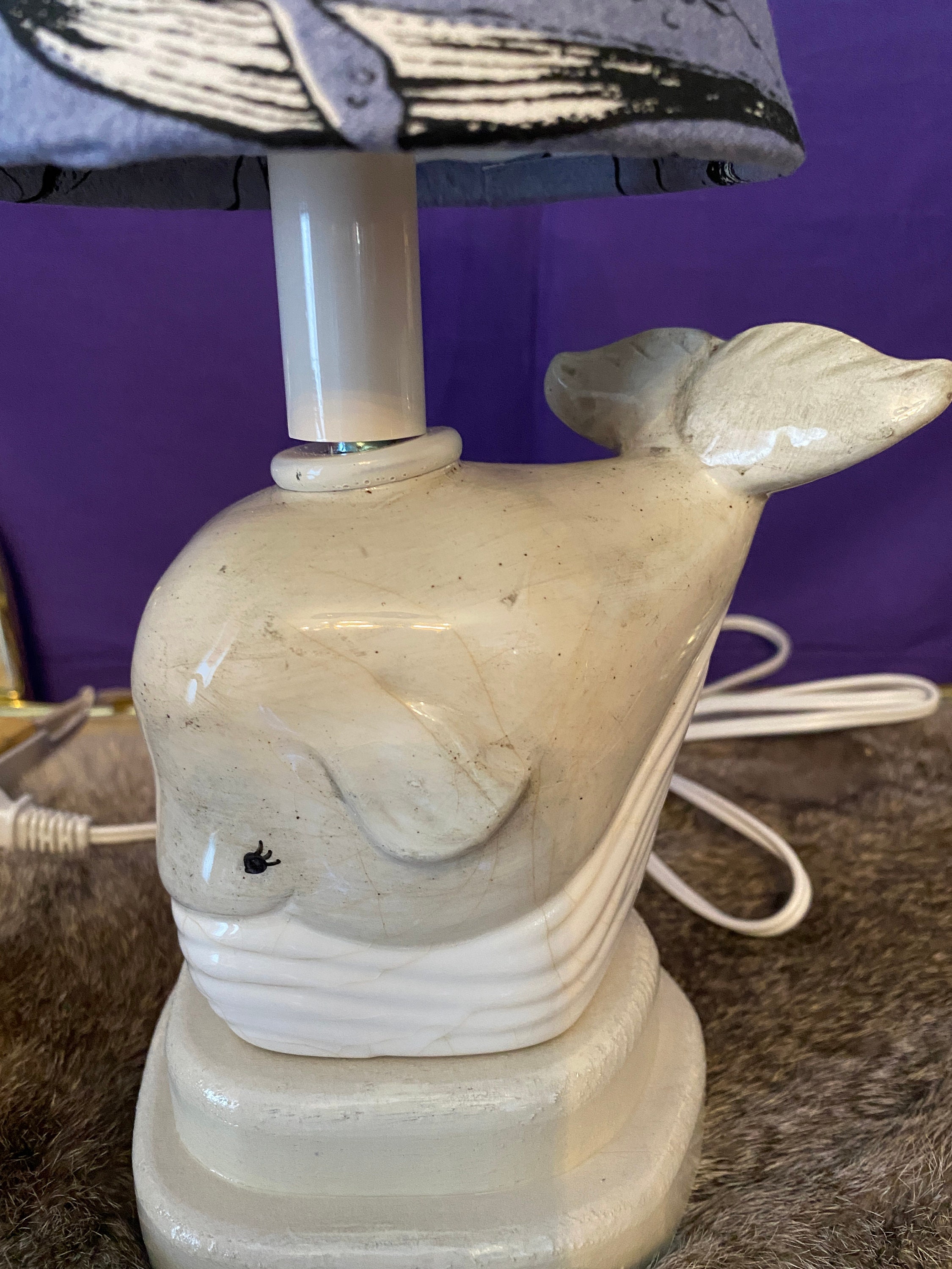 Moby Dick Accent Lamp - Etsy