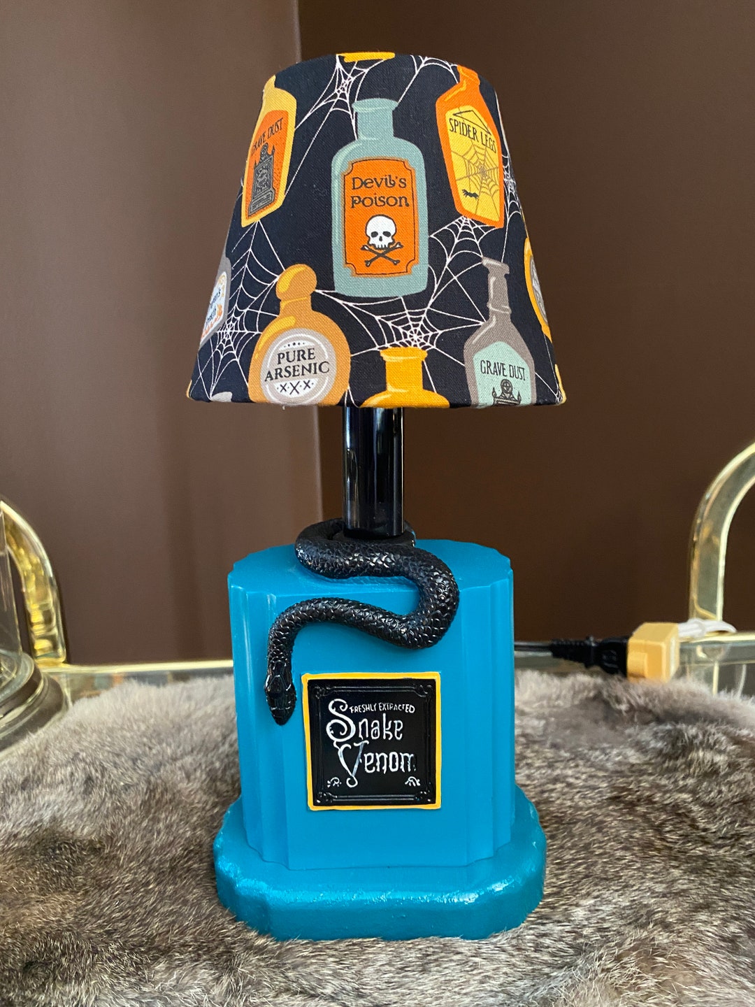 Snake Venom Accent Lamp - Etsy