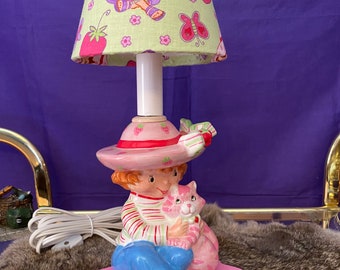 Strawberry Shortcake Lamp - Etsy