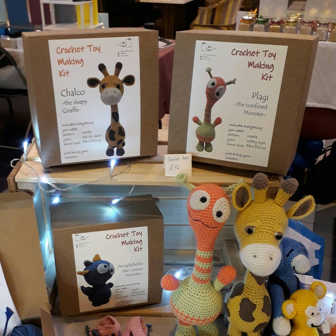 Crochet Toy Making Kit - Amigurumi Kit - Etsy