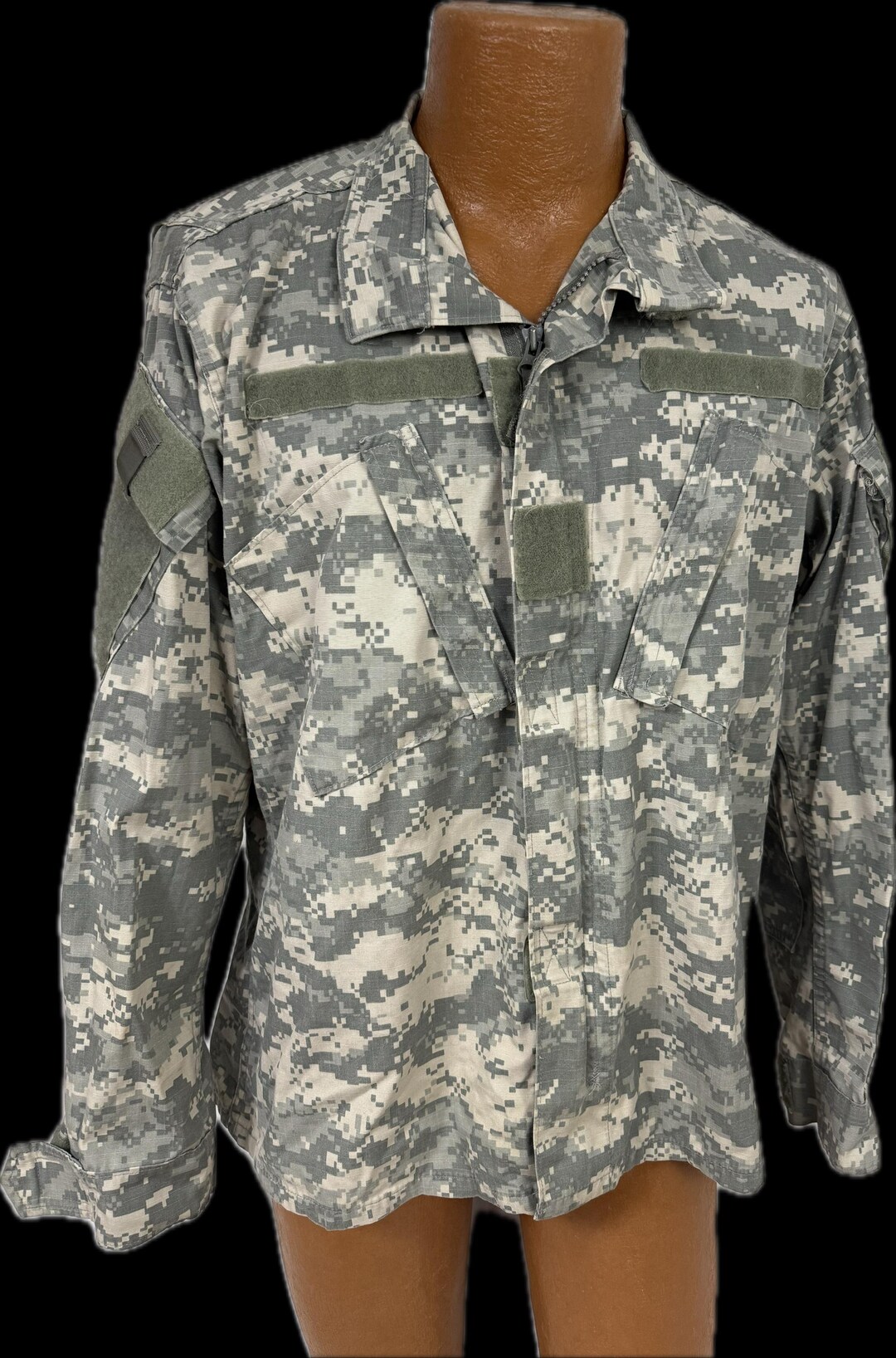 Genuine US Military ACU Combat Shirt / Top Digital Camo Medium-regular ...