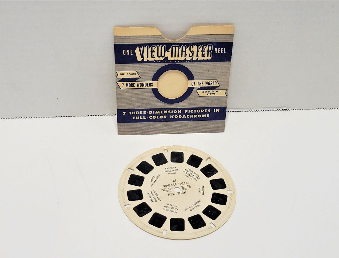 Vintage Viewmaster Reel Niagara Falls New York - Etsy