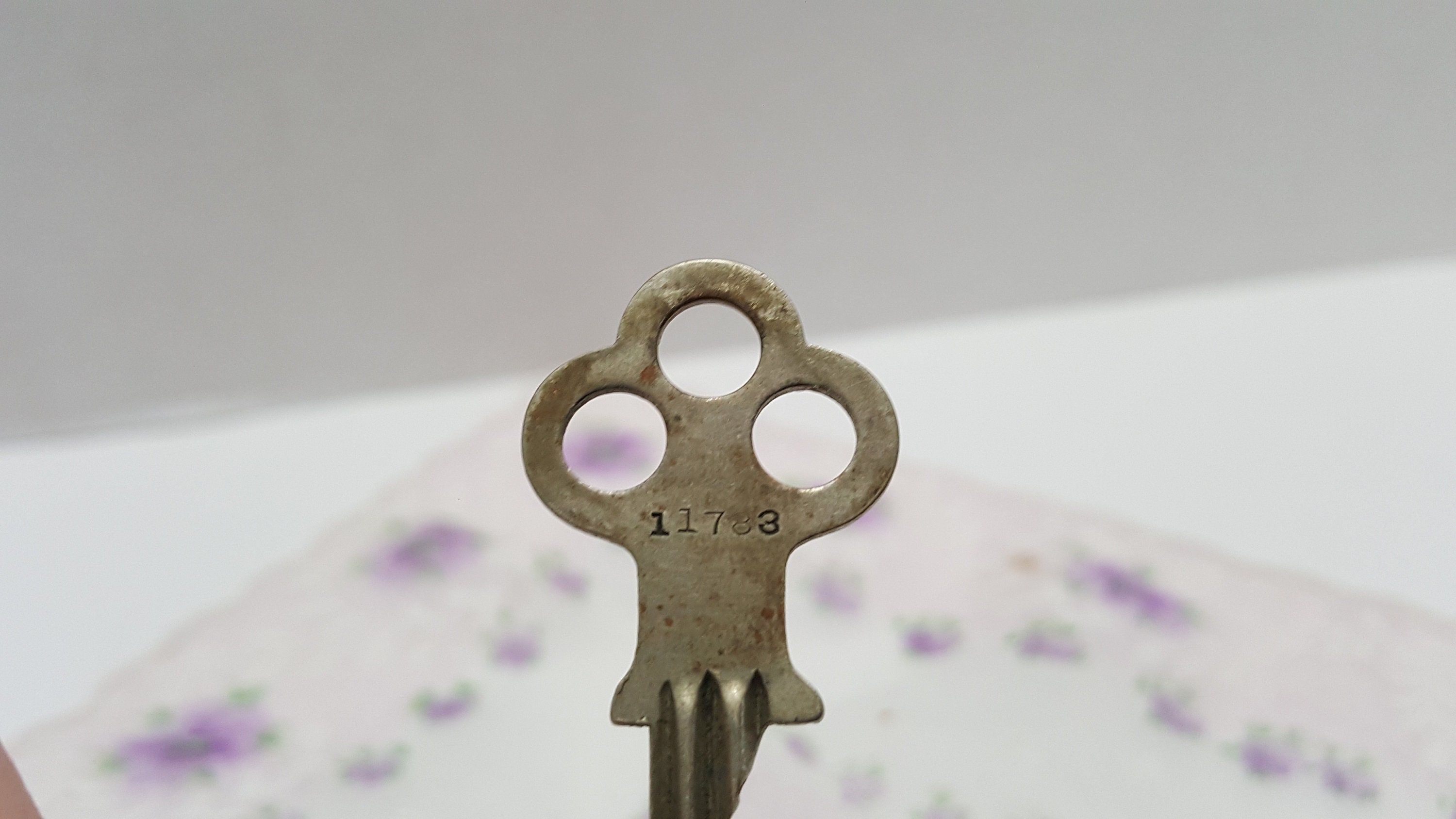 5 Antique Flat Metal Skeleton Keys
