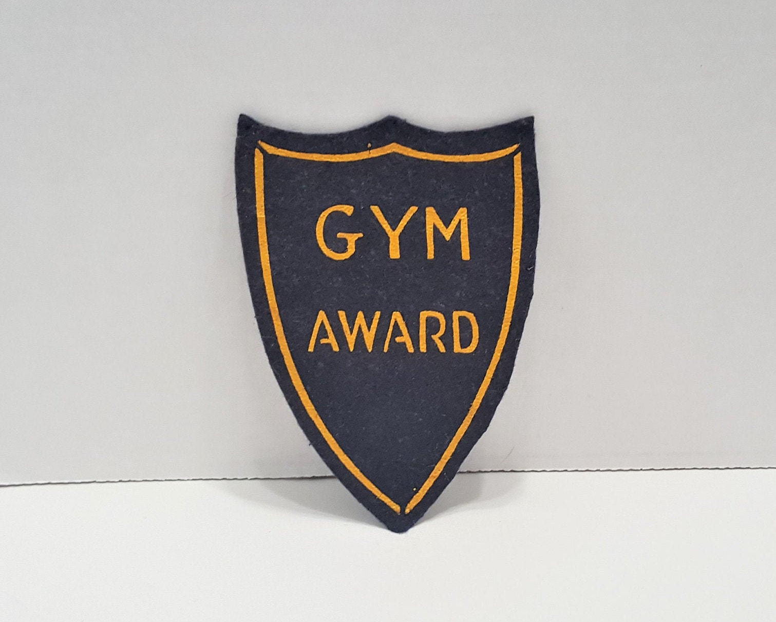 Vintage Felt Gym Award Patch