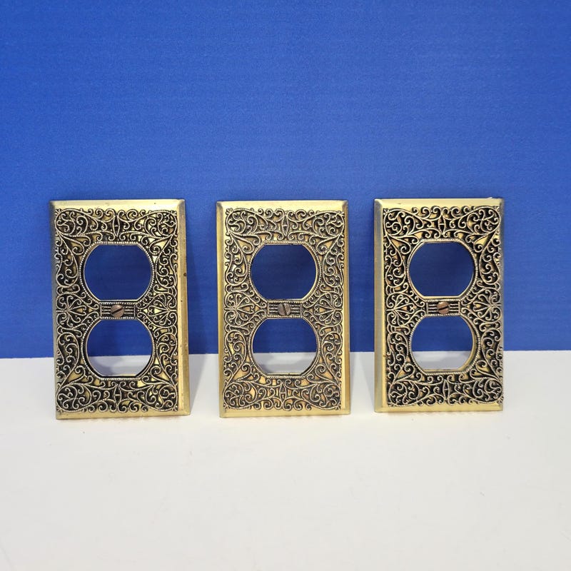 Vintage Outlet Cover - Etsy