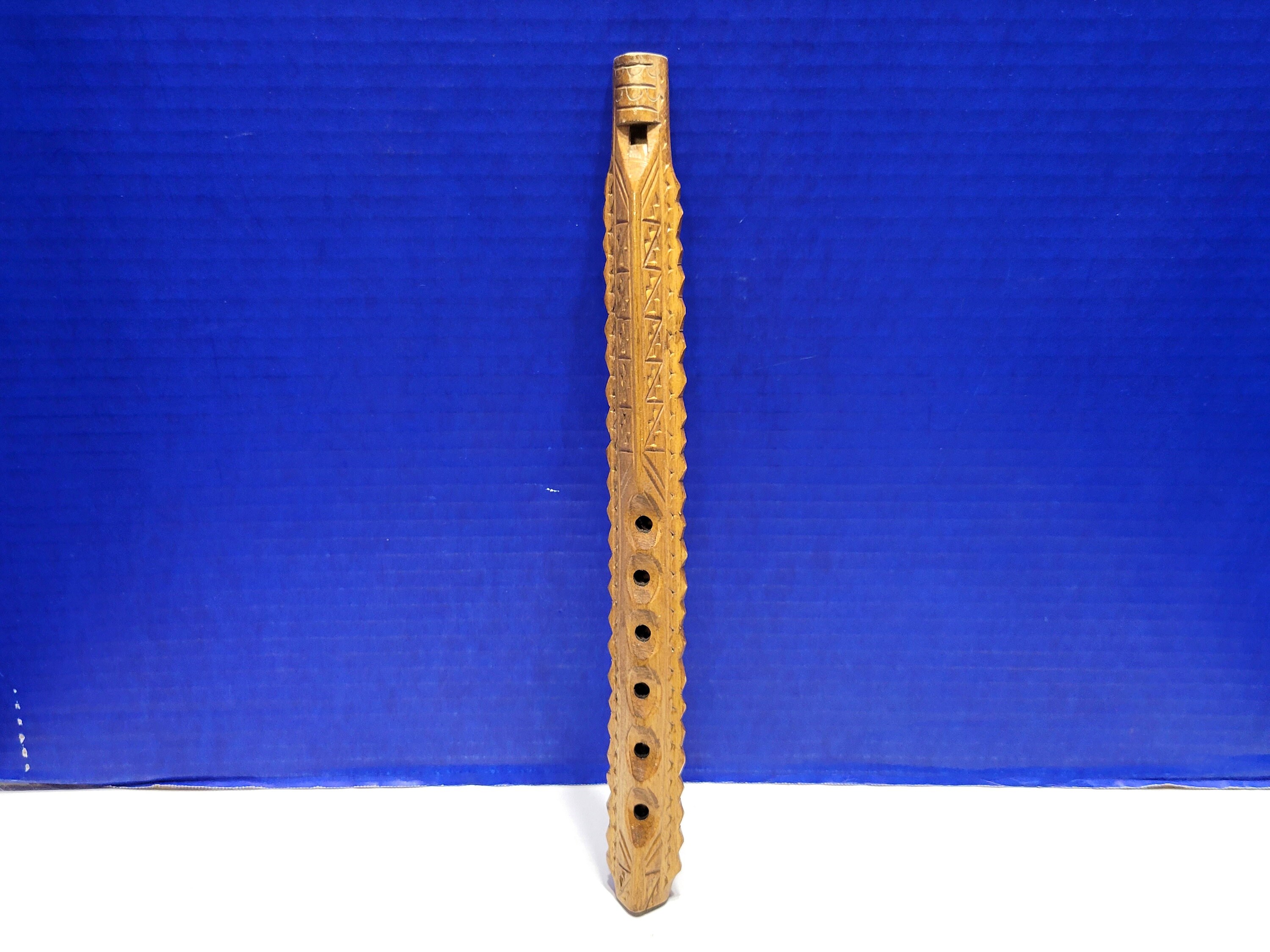Hand Carved Wooden Flute
