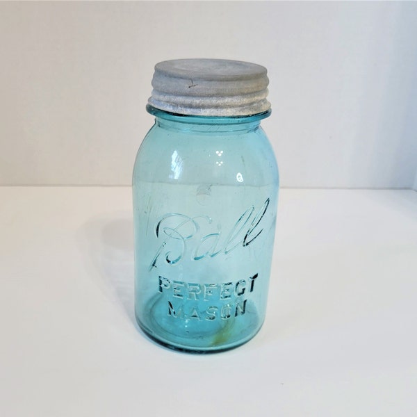 Blue Ball Jars - Etsy