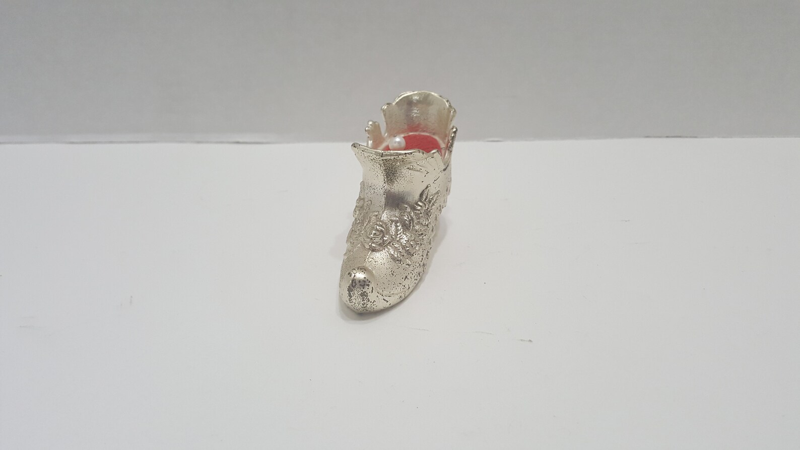 Victorian Metal Shoe Pin Cushion - Etsy