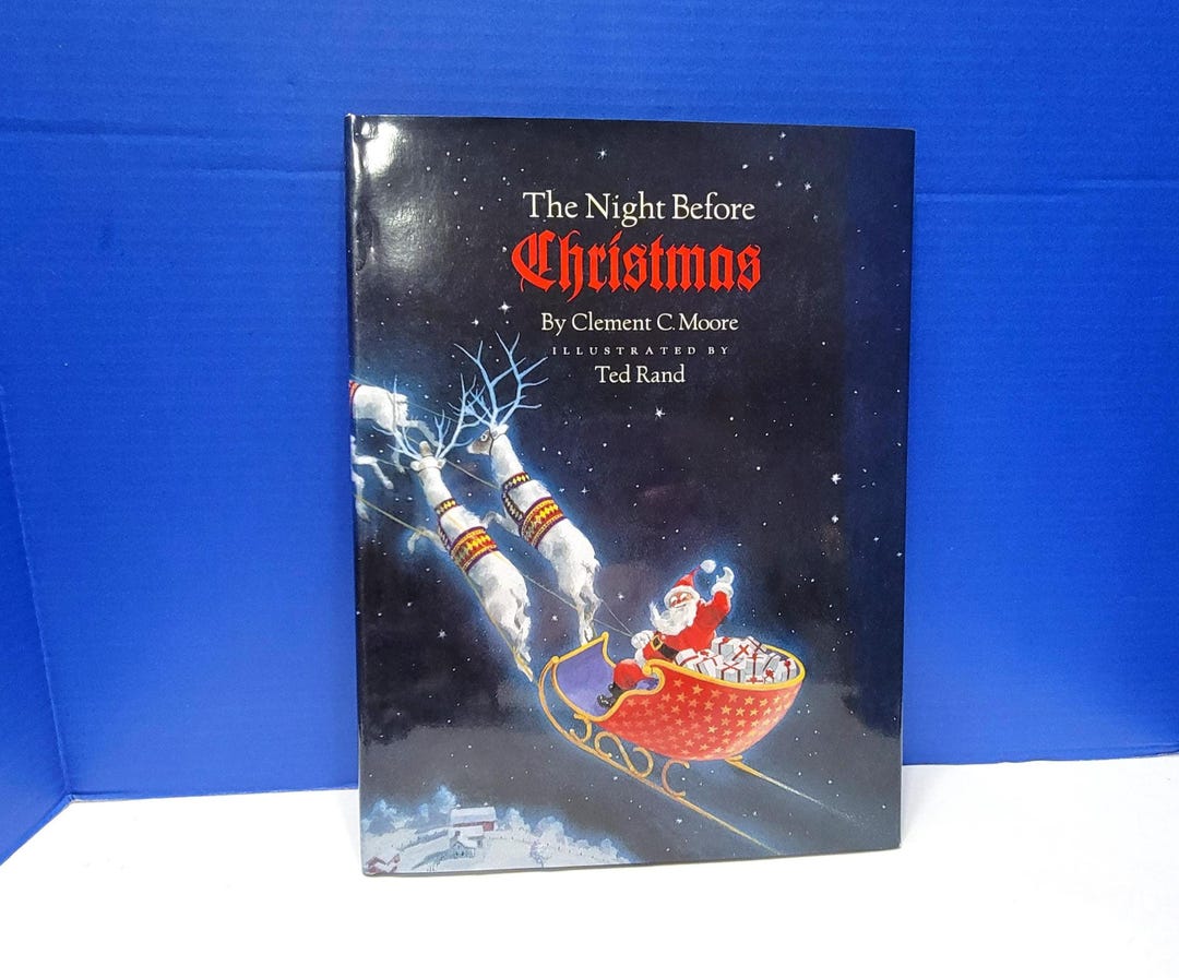 Vintage the Night Before Christmas Children's Book Illustrated by Ted ...