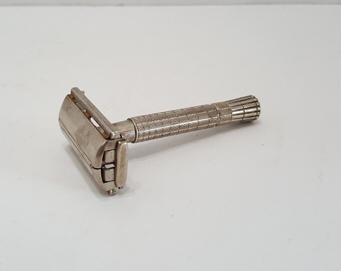 Vintage Men's Gillette Swivel Opening Safety Razor - Etsy
