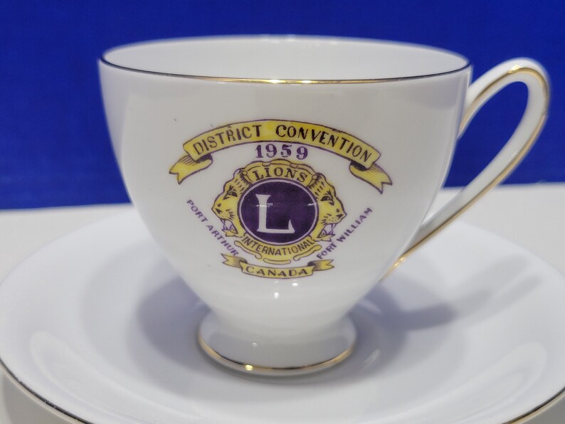 Vintage Royal Standard Lions Club District Convention Tea Cup - Etsy