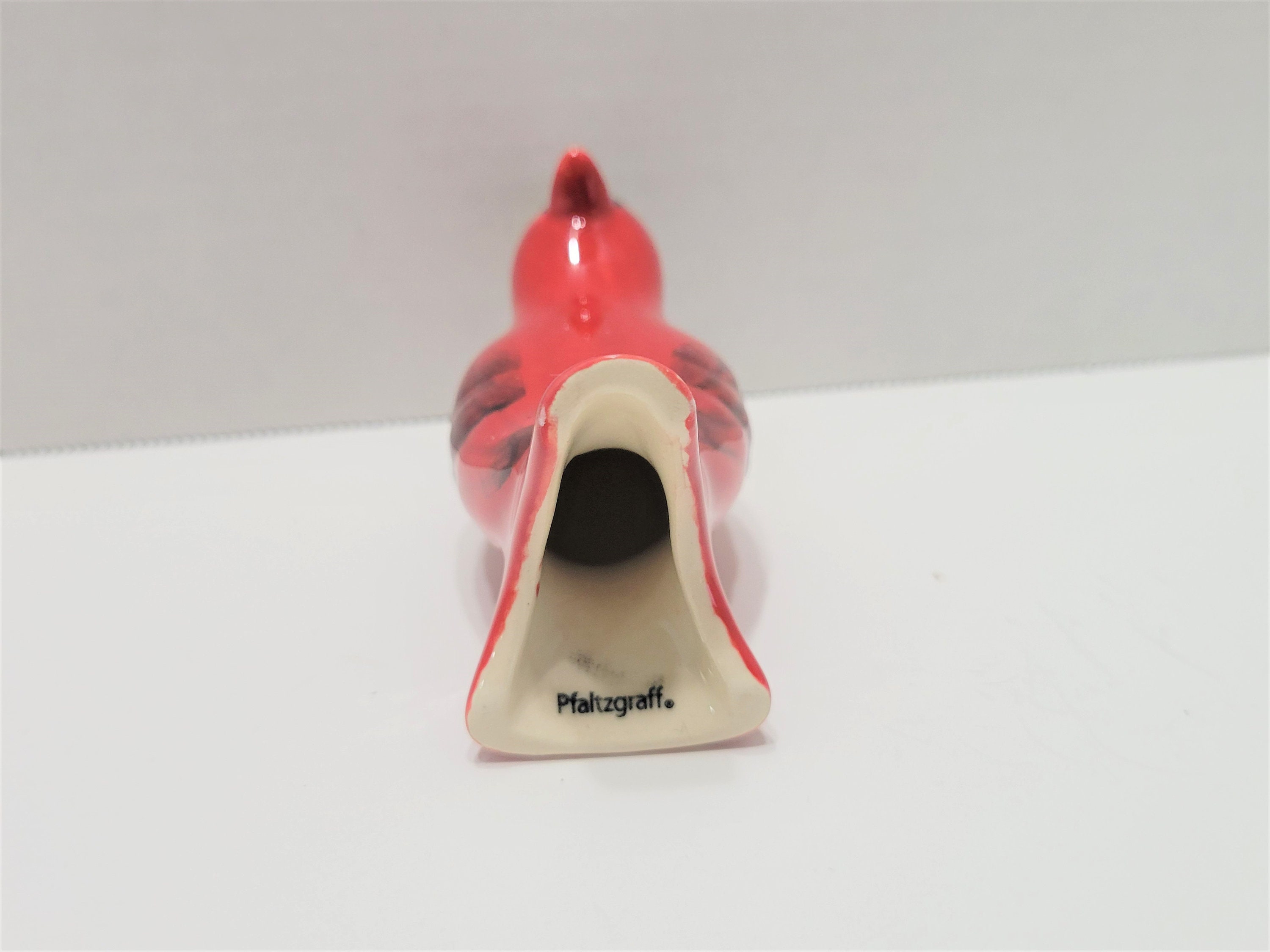 Vintage Pfaltzgraff Red Cardinal Pie Bird