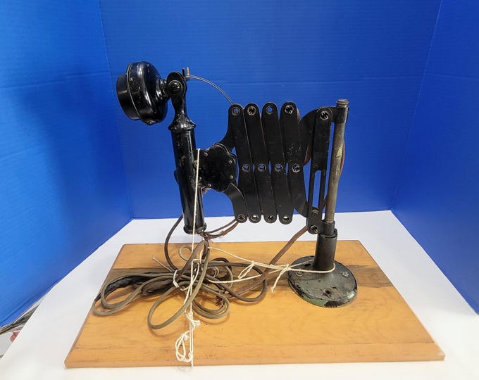 Antique Western Electric Railroad Candlestick Scissor Telephone - Etsy