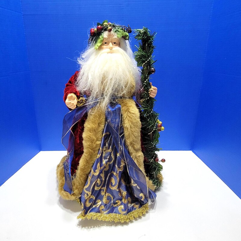 Santa Tree Topper - Etsy