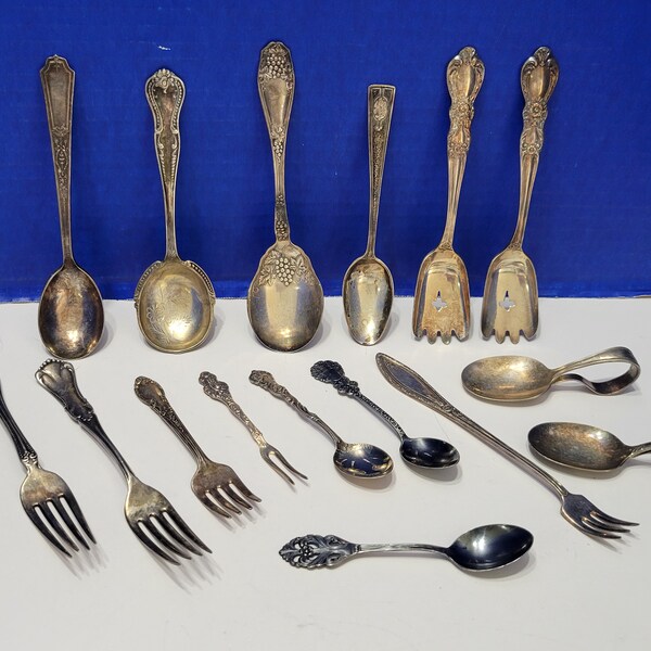 Silverplate Flatware - Etsy