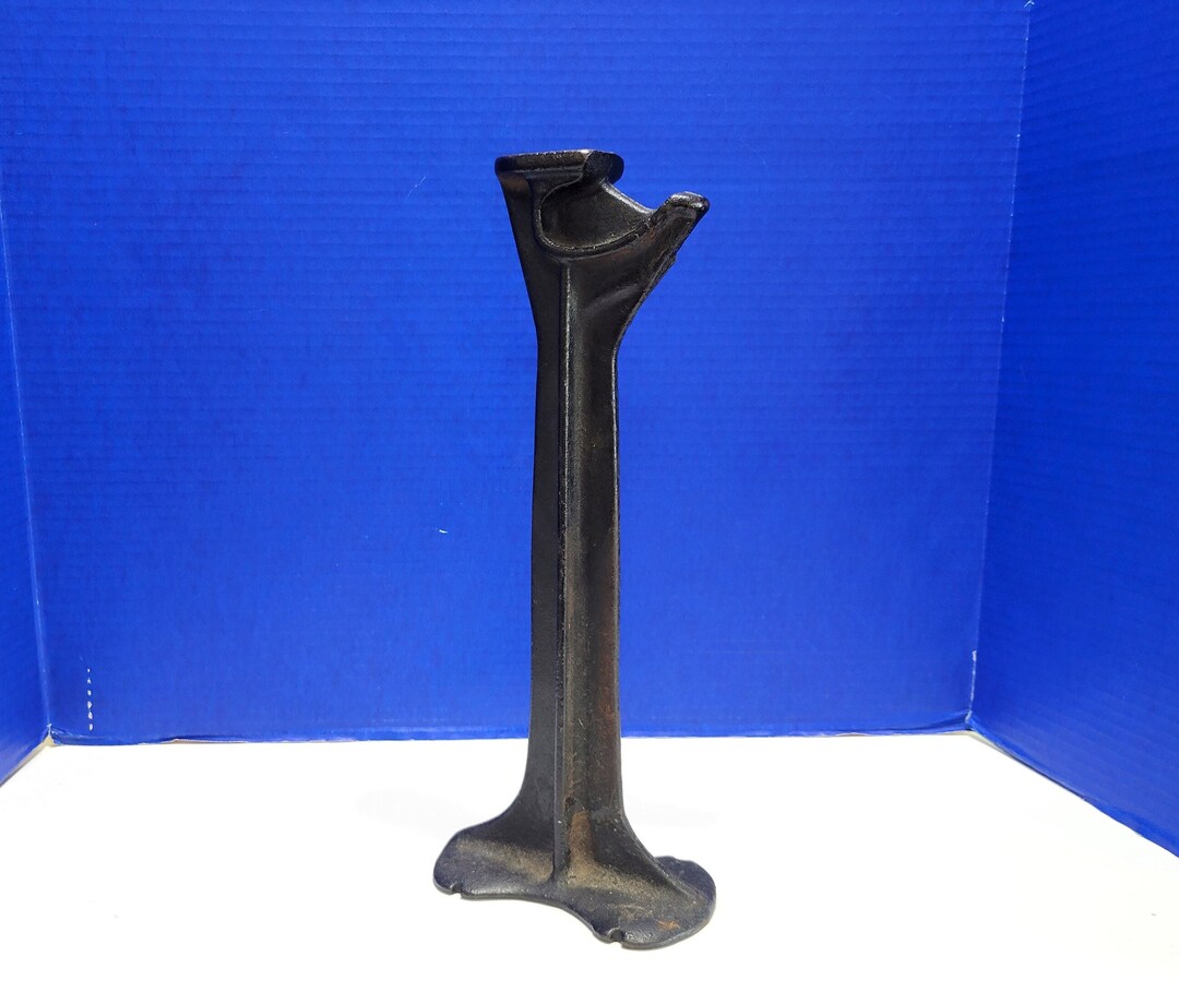 Vintage Cast Iron Shoe Anvil Cobbler's Shoe Stand - Etsy